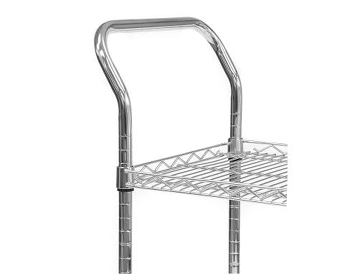 Eclipse Chrome Wire Long Cart Handles — The Storage Bay