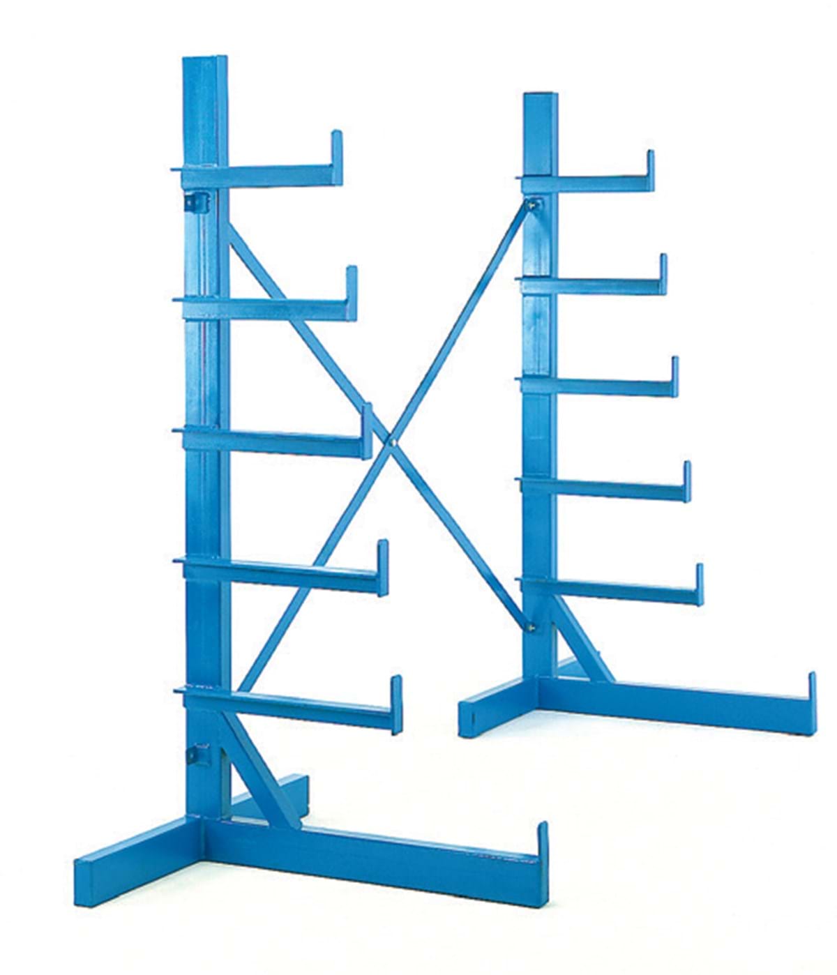 Single Sided Horizontal Bar Rack (Starter Bay) — The Storage Bay
