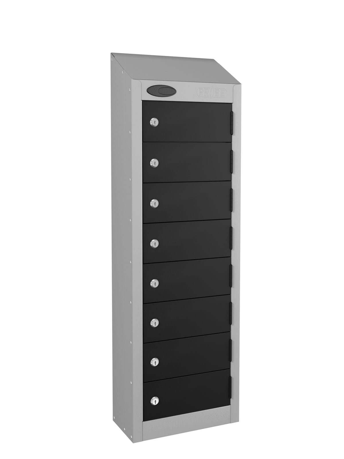 PROBE Low Wallet Locker 8 Tier Includes Sloping Top