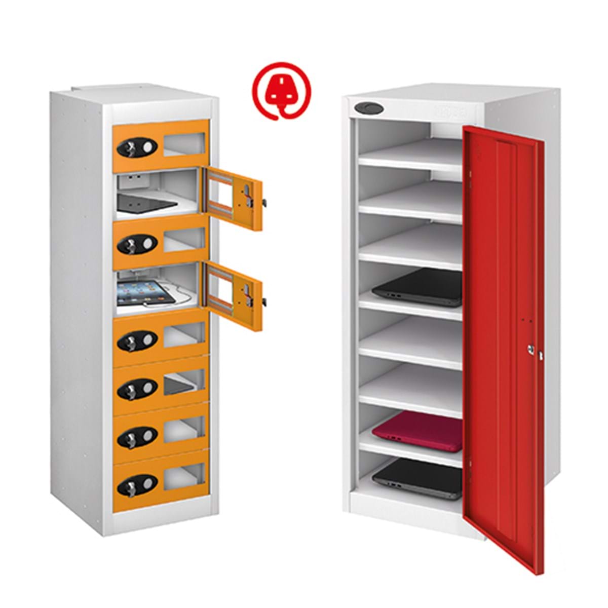 Charging Lockers — The Storage Bay