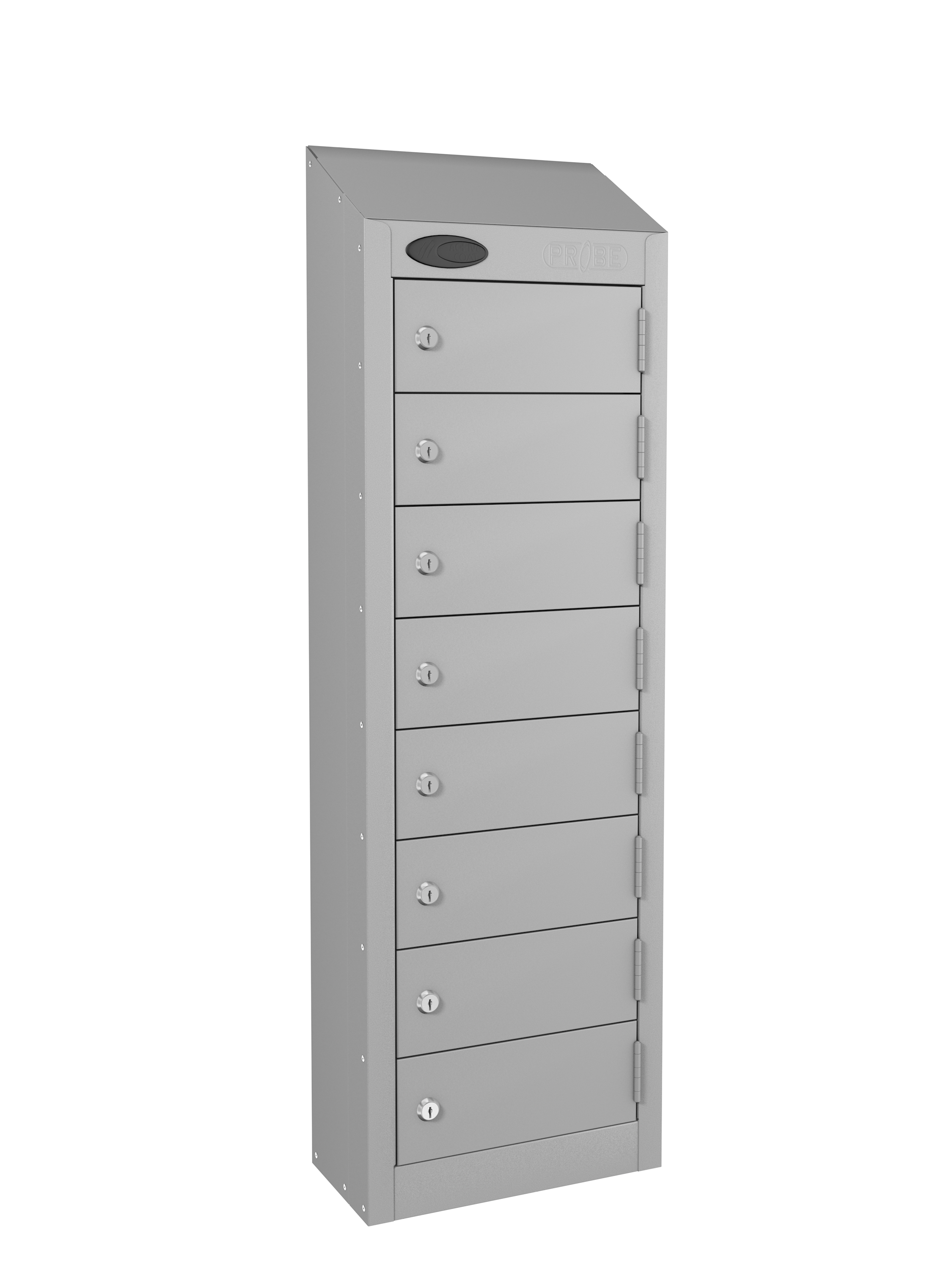 PROBE Low Wallet Locker 8 Tier Includes Sloping Top
