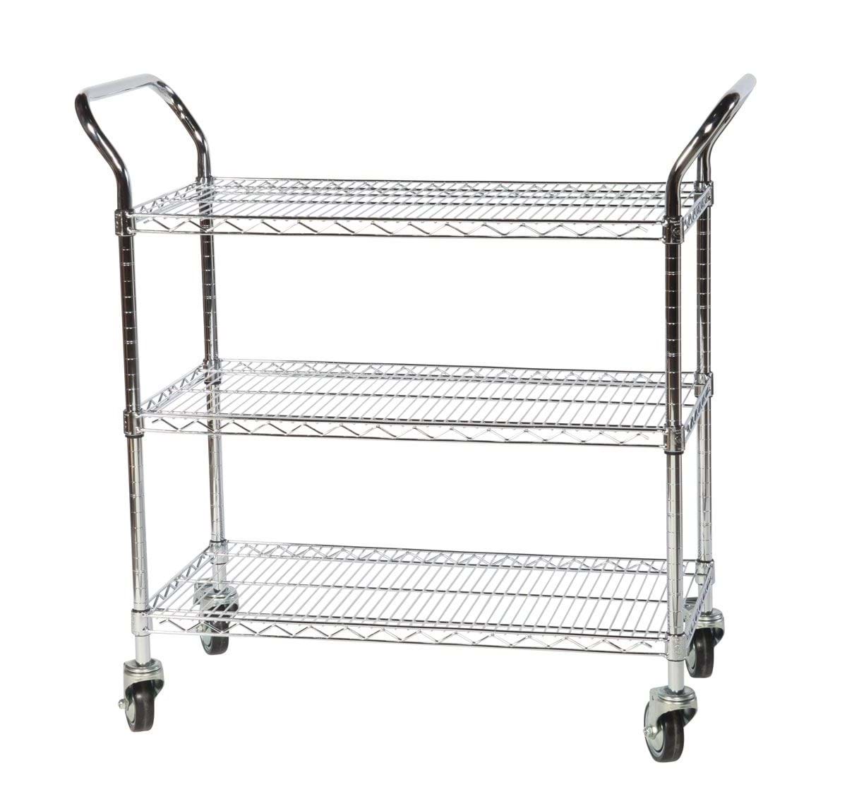 Eclipse Chrome Wire General Purpose Trolley — The Storage Bay