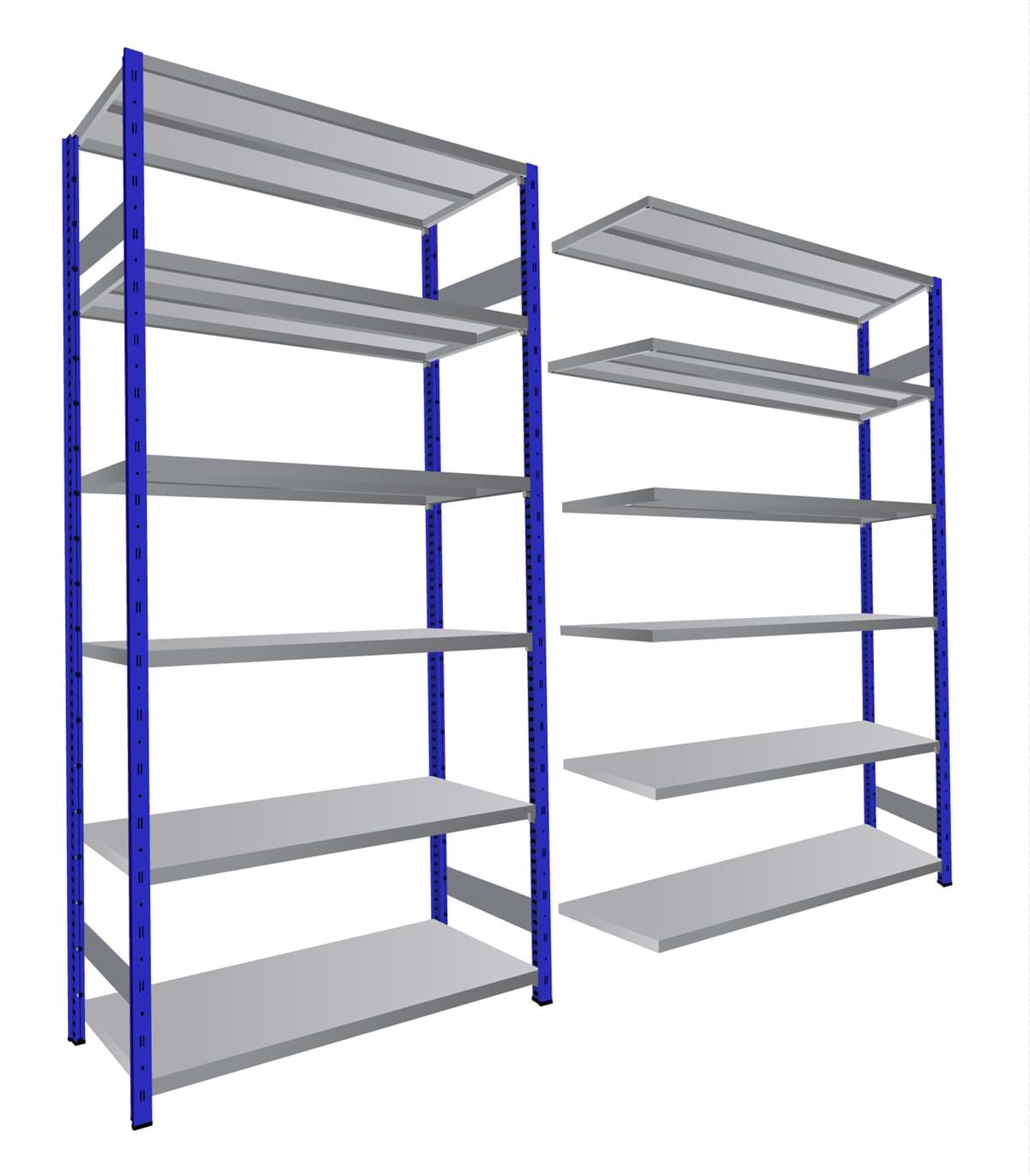 Expo 4 Open Shelving Bay (Extension Bay) — The Storage Bay