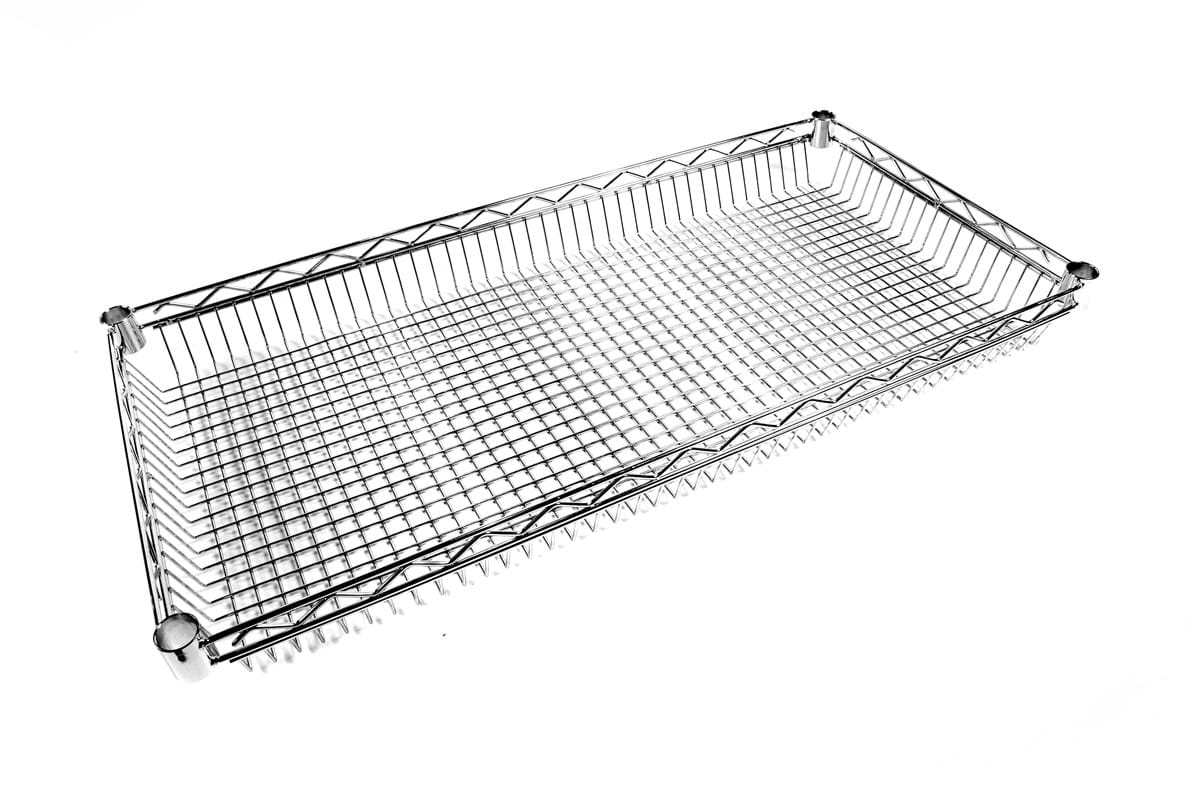 Eclipse Chrome Wire Basket — The Storage Bay