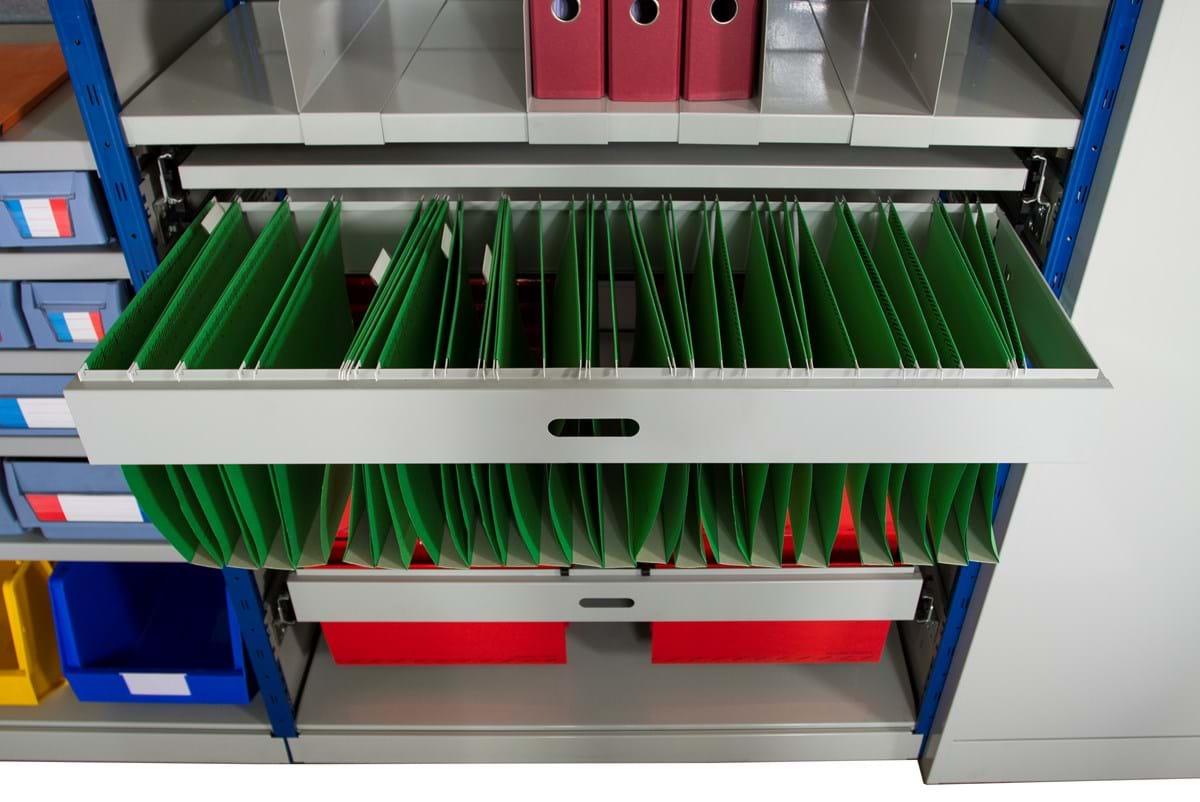 Expo 4 Roll Out Filing Frame Set — The Storage Bay