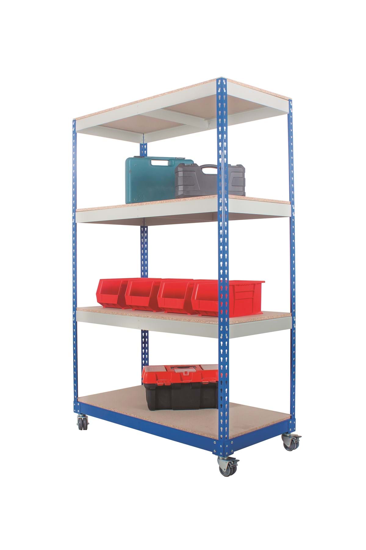 Rivet Trolley Shelving — The Storage Bay