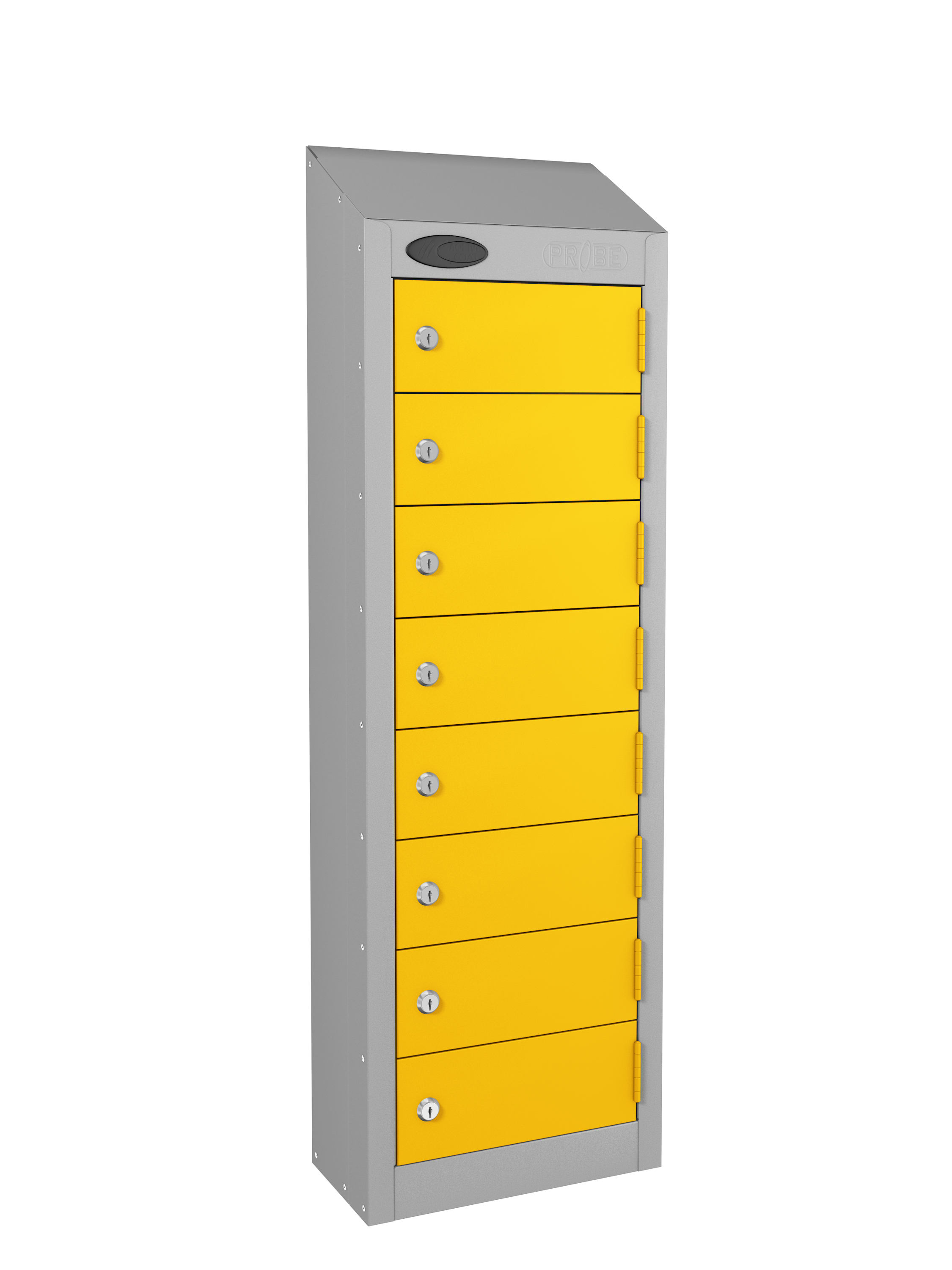 PROBE Low Wallet Locker 8 Tier Includes Sloping Top