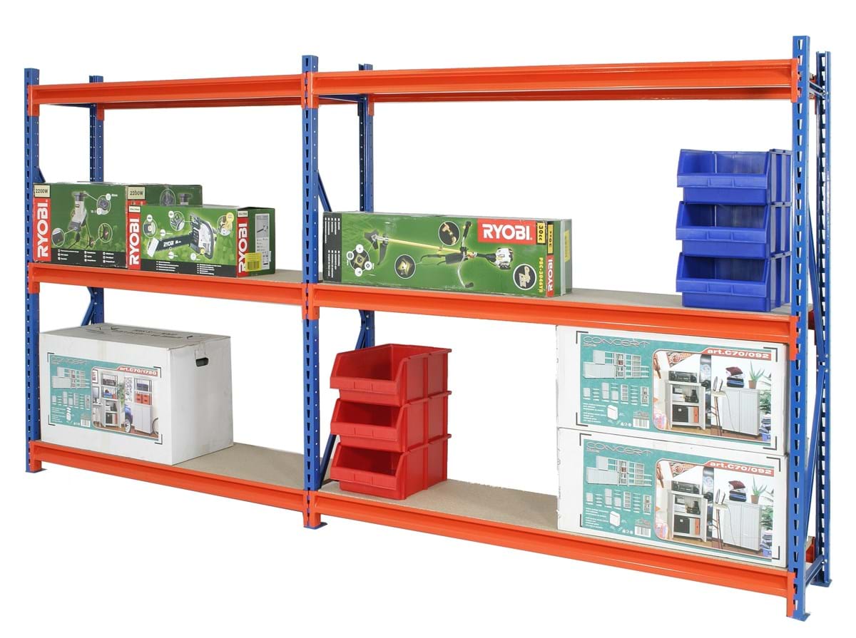 Longspan Heavy Duty Racking (Extension Bay) — The Storage Bay