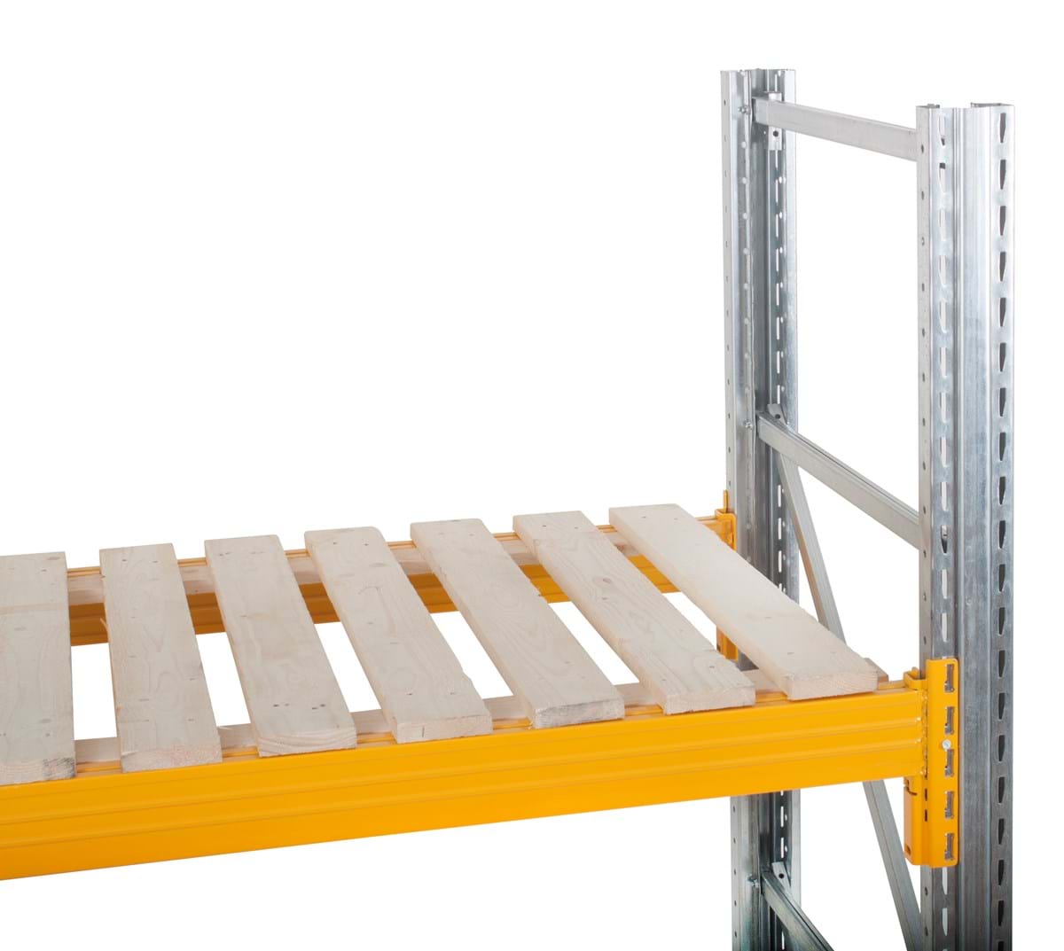 Pallet Racking Open Timber Decking — The Storage Bay